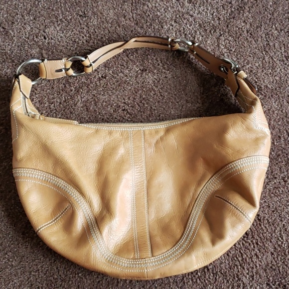 Coach | Bags | Coach Slouch Lught Brown Leather Bag | Poshmark